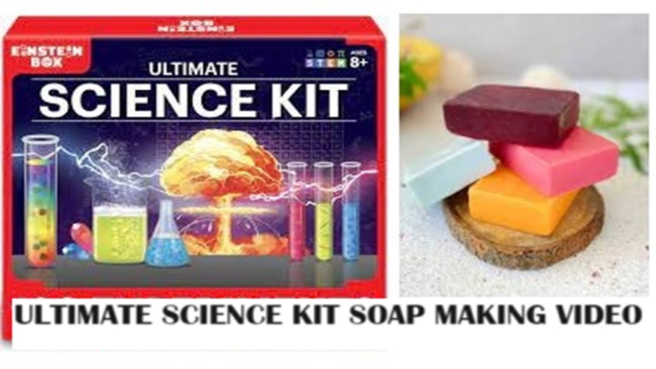 Aakanksha soap making video| Ultimate science kit| - YouTube