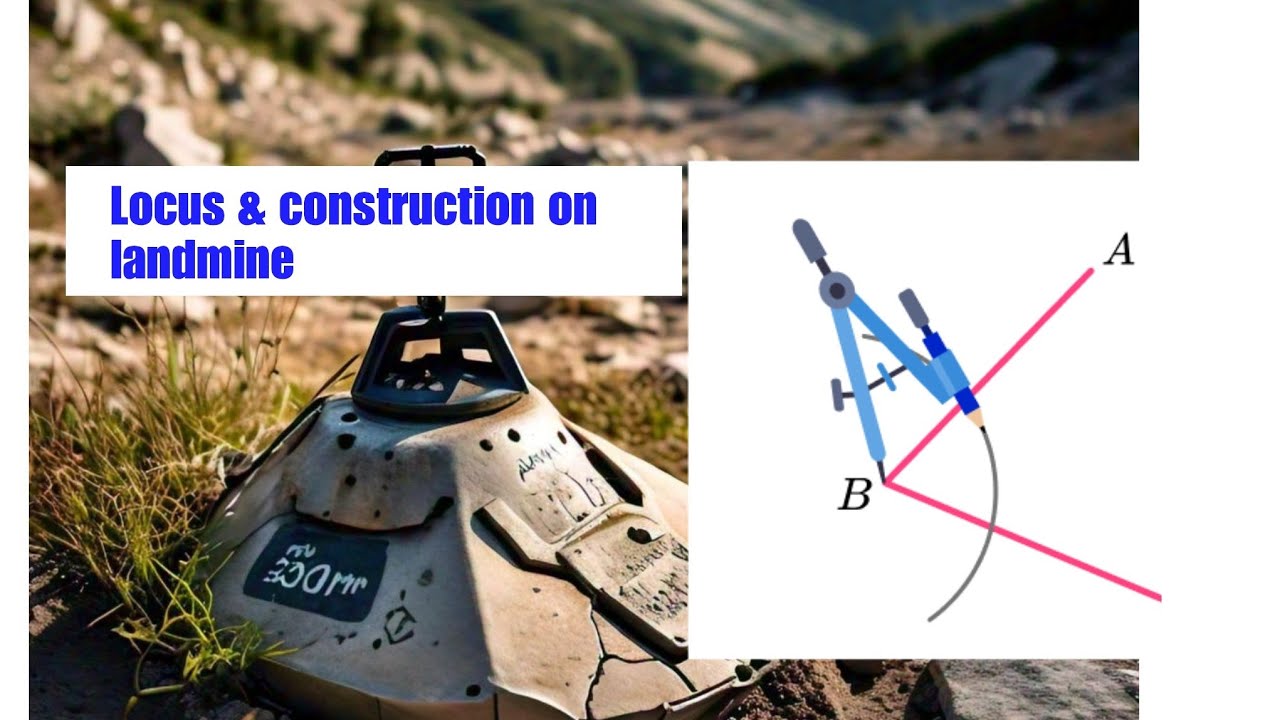 word problem on locus and construction, o level Maths - YouTube