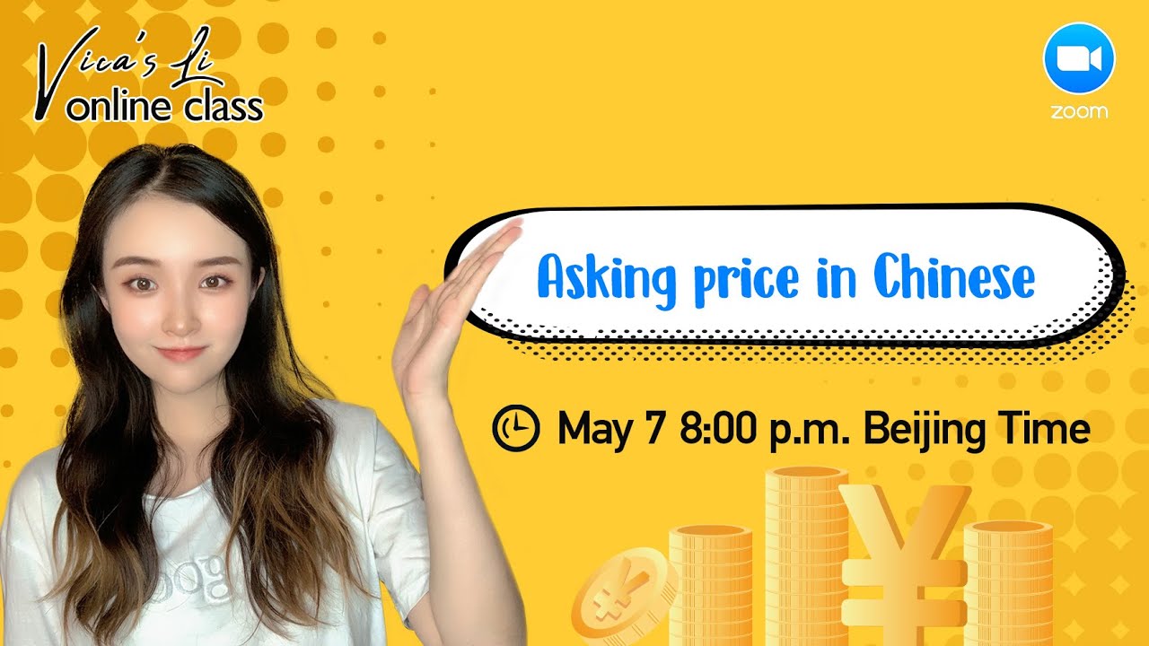 20220507 online zoom class: Asking price in Chinese - YouTube