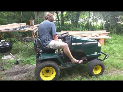 Getting a wheel on Terence the Tractor