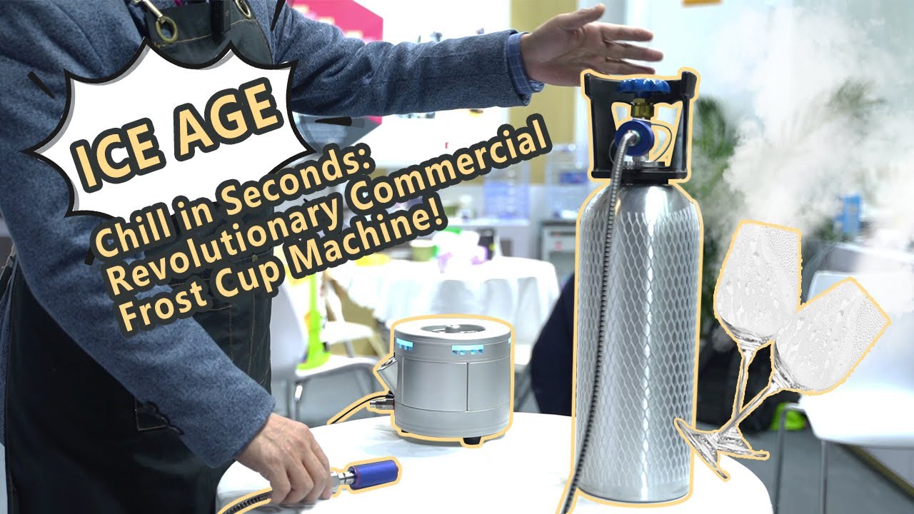 Chill in Seconds: Revolutionary Commercial Frost Cup Machine! - YouTube