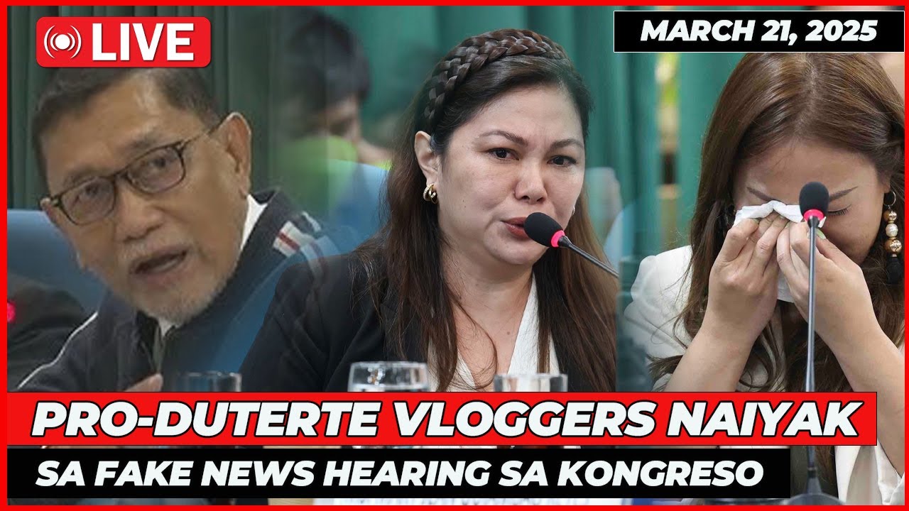 🔴 PRO-DUTERTE VLOGGERS NAIYAK sa KONGRESO!!!| Jevara PH - YouTube