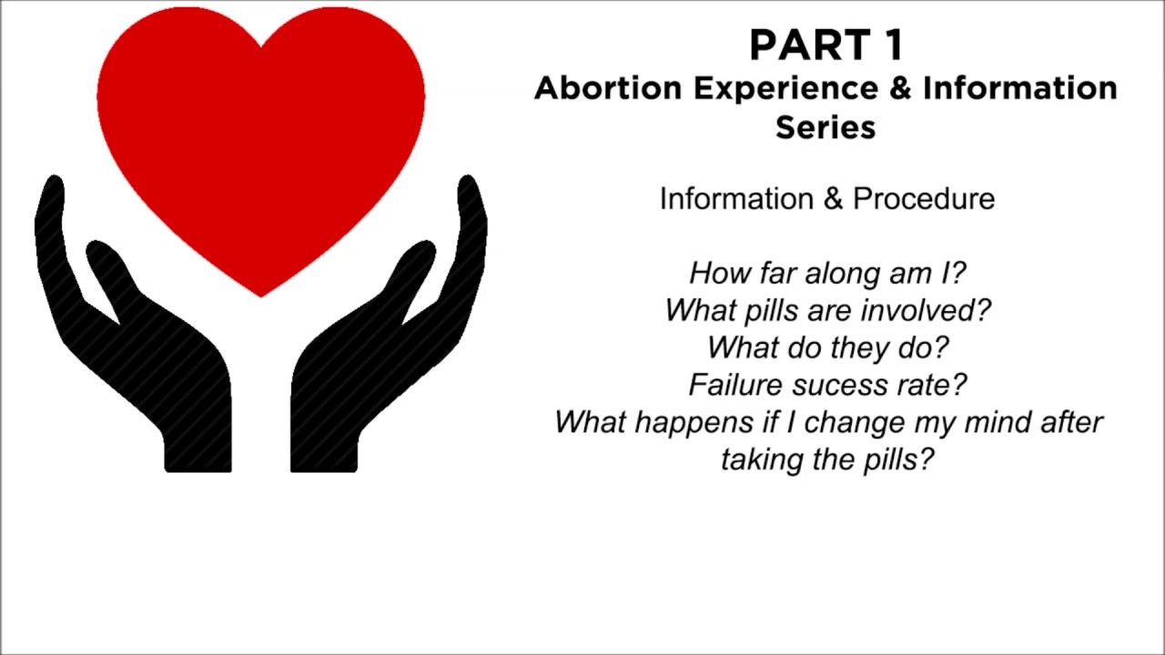PART 1 - Abortion Pill & Procedure - Medical Abortion Podcast Series ...