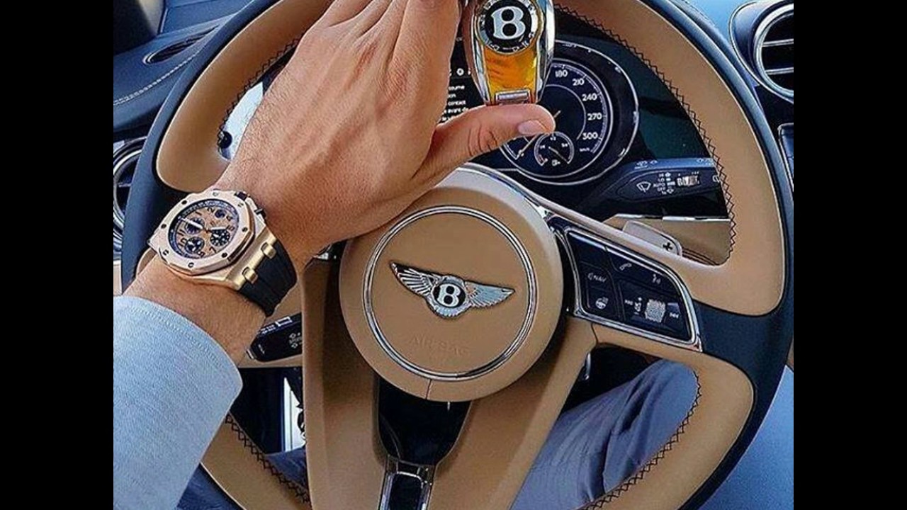 Luxury cars with luxury watch - YouTube