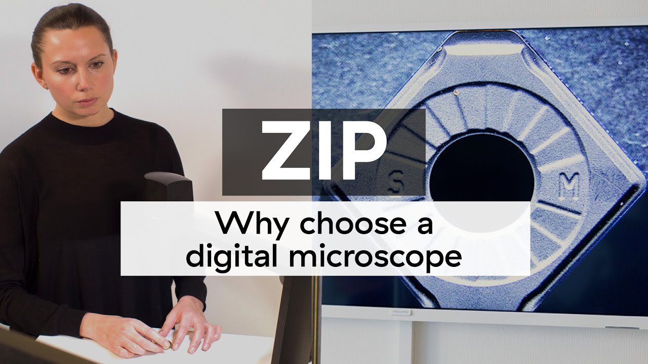 ZIP: How a digital microscope can benefit your business - YouTube