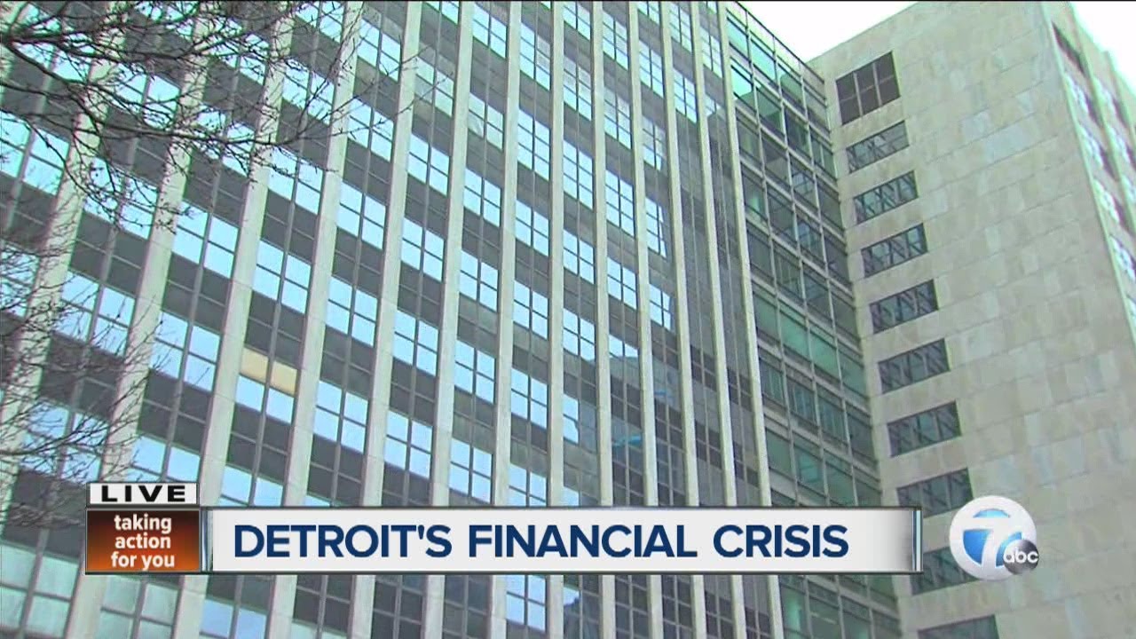 New developments in Detroit's financial crisis - YouTube