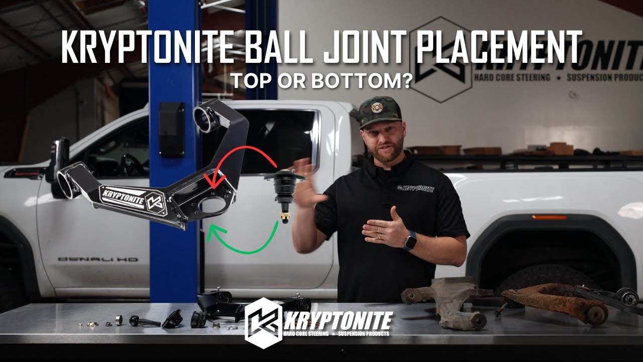 Kryptonite Ball Joint: Top or Bottom of the Control Arm? (Correct ...