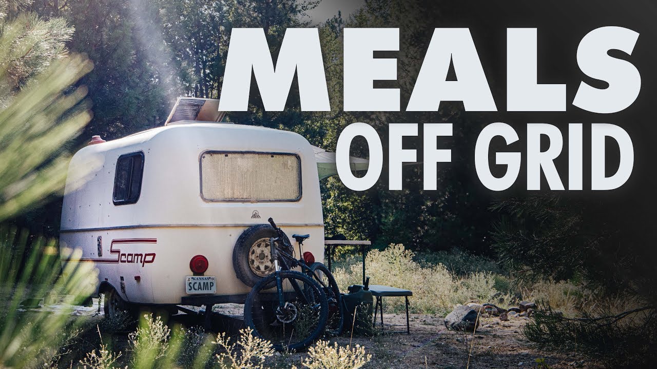 5 Days of OFF-GRID Healthy Meals // Tenkara Fly Fishing // 13ft Scamp ...