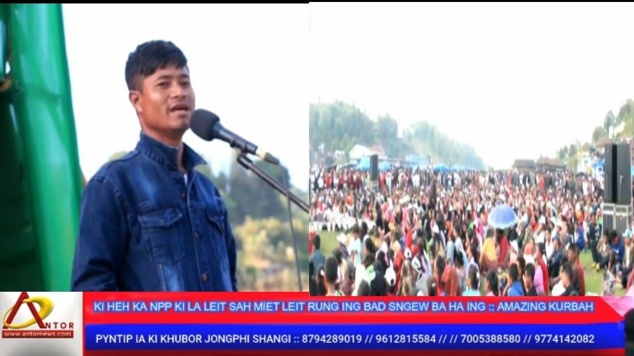 Ki MLA na Shillong ki wan ban kup jaiñ tapmoh ha dong Mawlynthoh ...