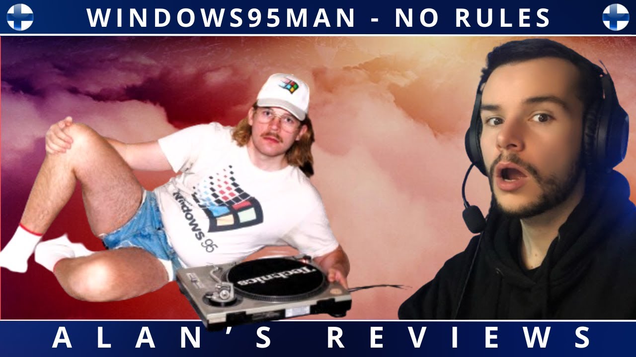 REACTION | WINDOWS95MAN - NO RULES | EUROVISION FINLAND 2024 - YouTube
