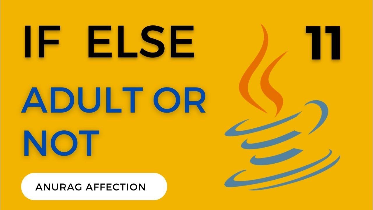 Java11 If Else In Java Checking Age In Java Using If Else Statement java11-if-else-in-java-checking-age-in-java-using-if-else-statement
