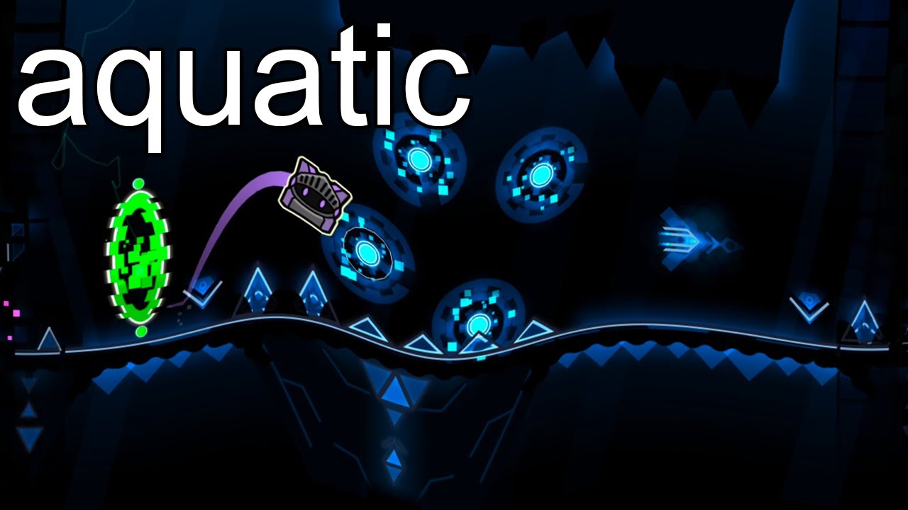 Geometry Dash | Aquatic by TheLasaga - YouTube