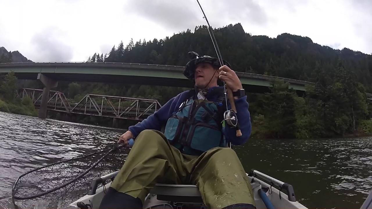 Columbia Fly Fishing For Steel on Plastic! - YouTube