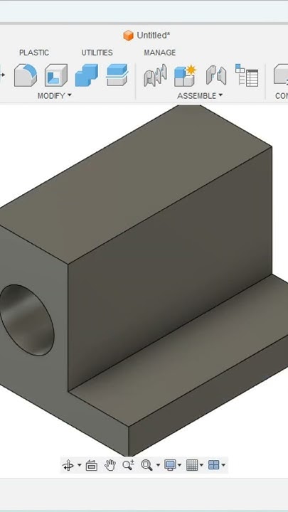 Fusion360 Part Modeling Tutorial-61 #design #3dmodeling #modelingtutorial #engineering#fusion360 ...