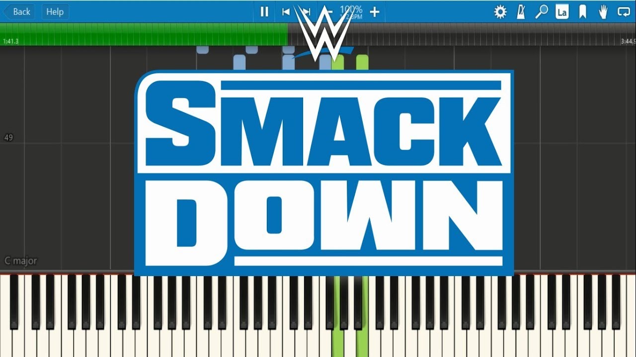 WWE Smackdown 2019 Theme Song - "Are You Ready" (Piano Version) - YouTube
