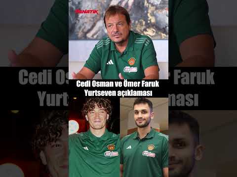 🏀 Ergin Ataman'dan Cedi Osman ve Ömer Faruk Yurtseven yorumu  #shorts #basketball #nba