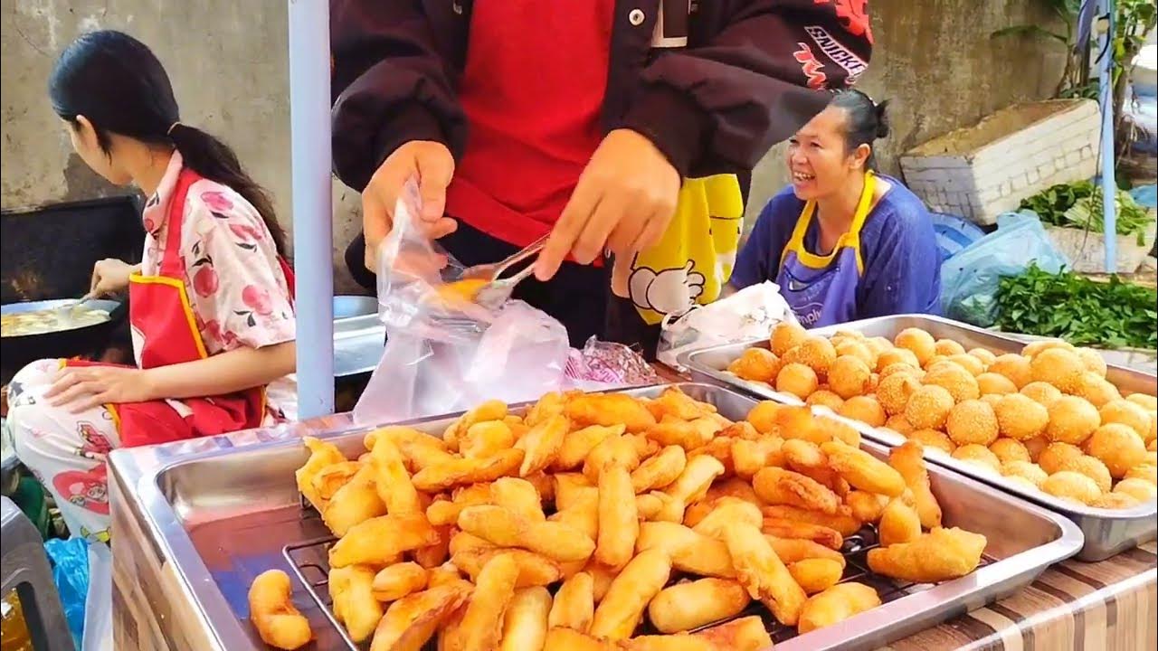 Sawv ntxov mus taj laj yuav zaub thiab ua tshais noj. - YouTube