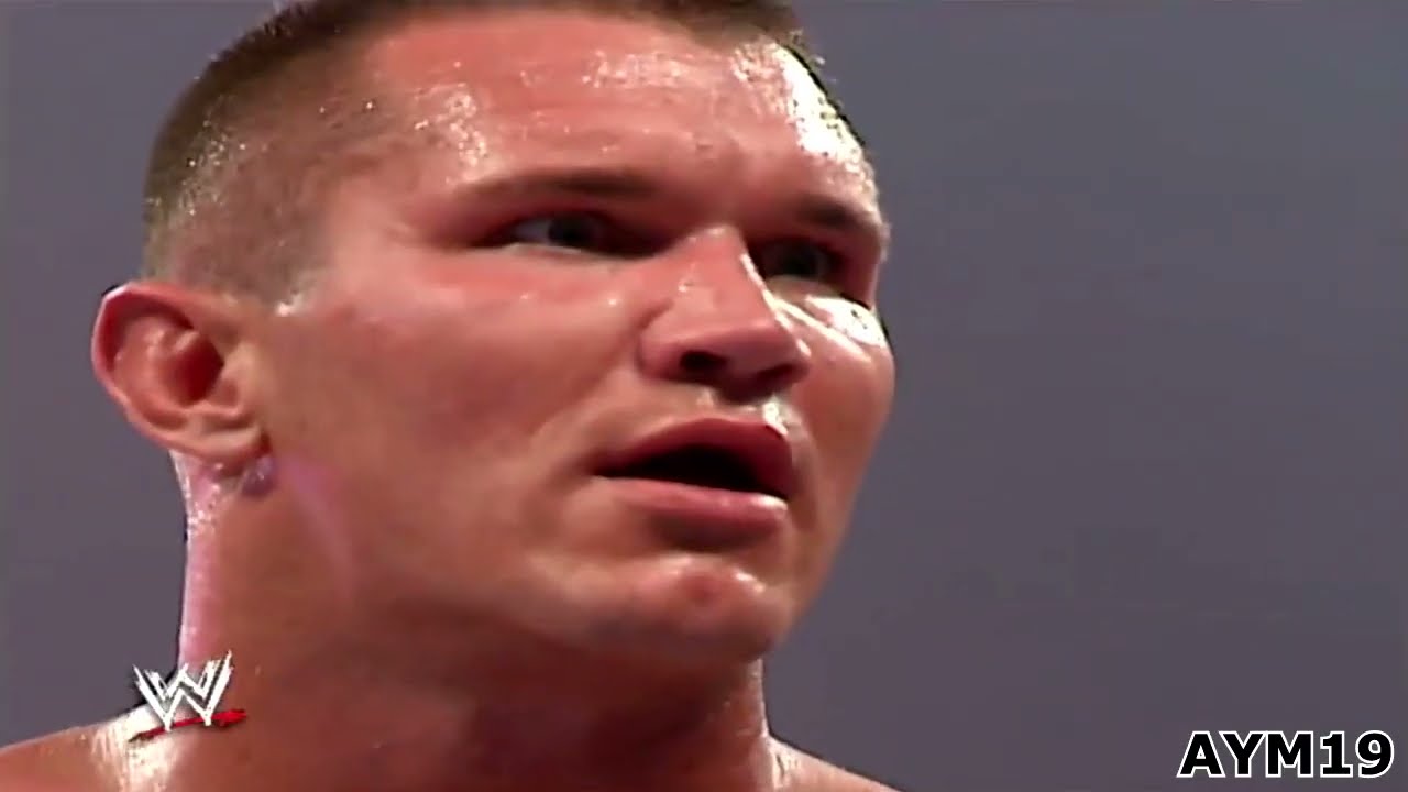 Triple H vs Randy Orton, Umaga, Randy Orton Last Man Standing No Mercy ...