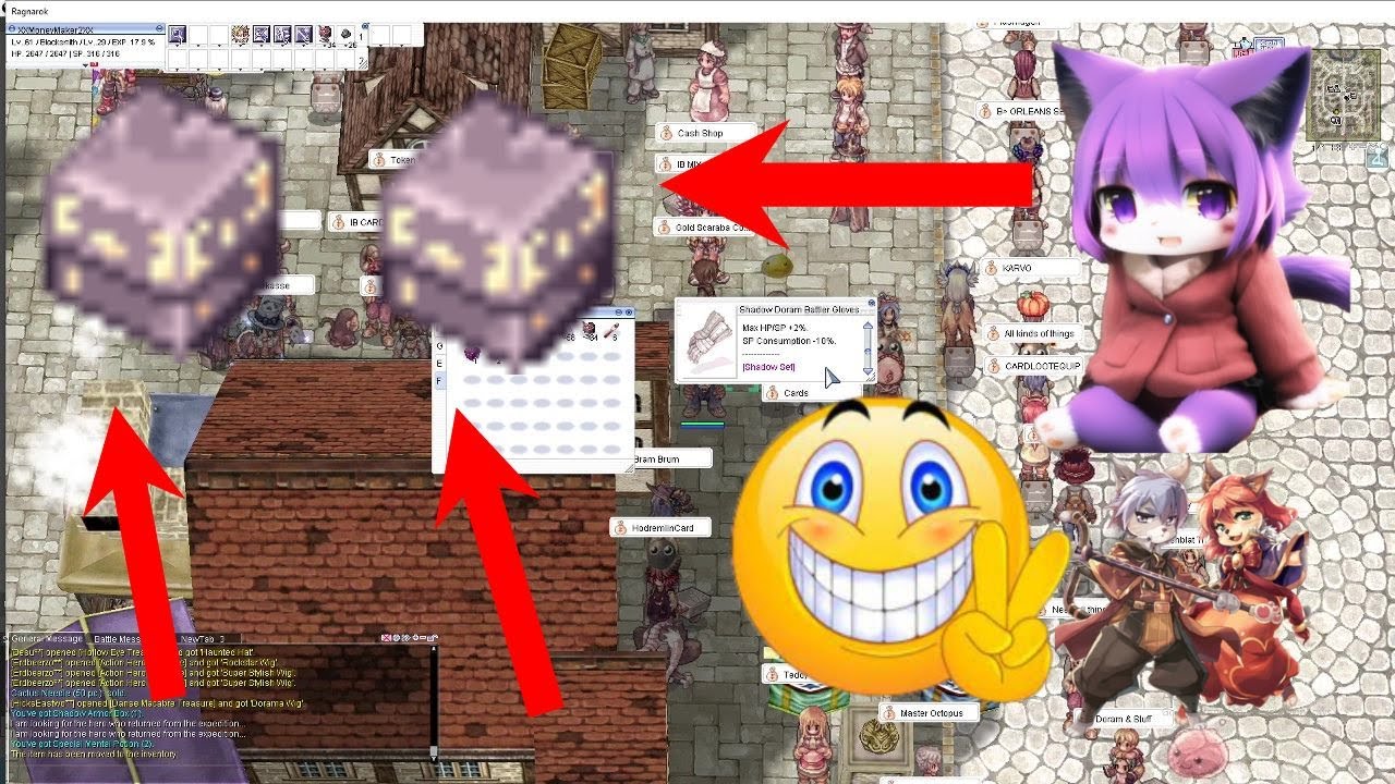 Ragnarok Online - Europe Server Opening Shadow Boxes - YouTube