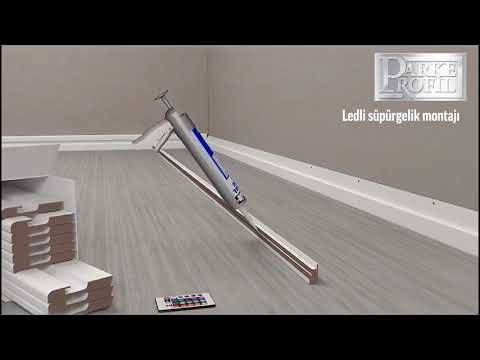 Ledli Süpürgelik Montajı