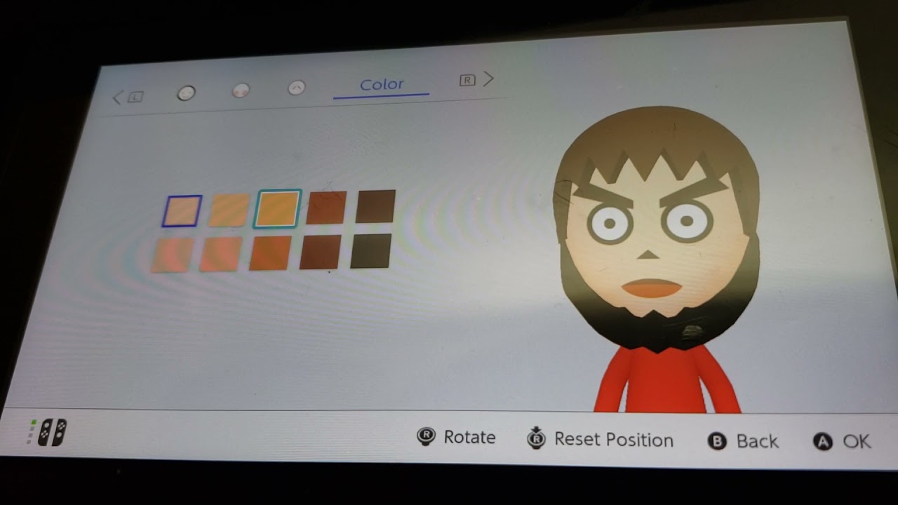 how to make a godzilla mii - YouTube