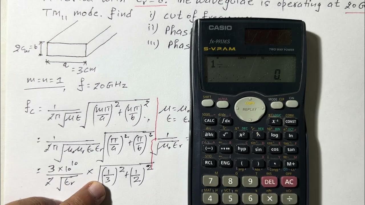 Solved Problem Based on Rectangular Waveguide Part-1 | Waveguide | R K Classes | Lec-26 | - YouTube