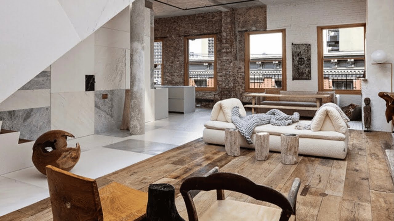 INSIDE a One-of-a-Kind SoHo Penthouse Loft with 30-Foot Ceilings ...