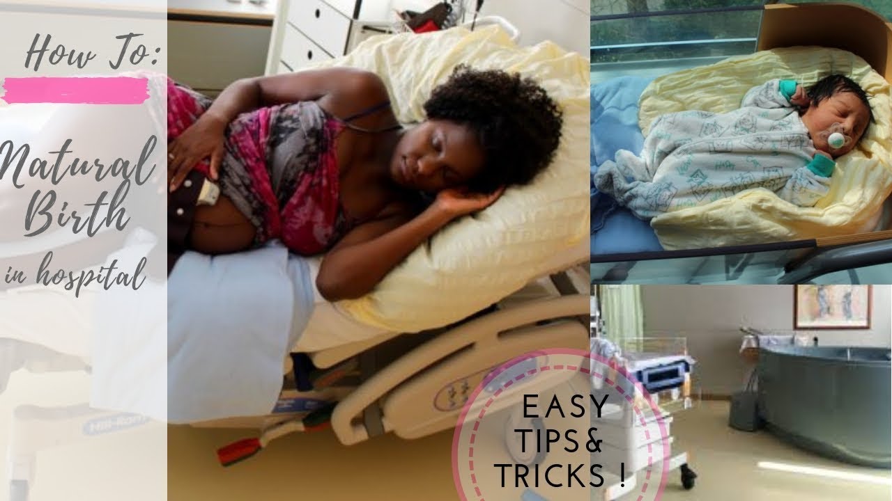 How To Have a Natural Birth In a HOSPITAL - YouTube
