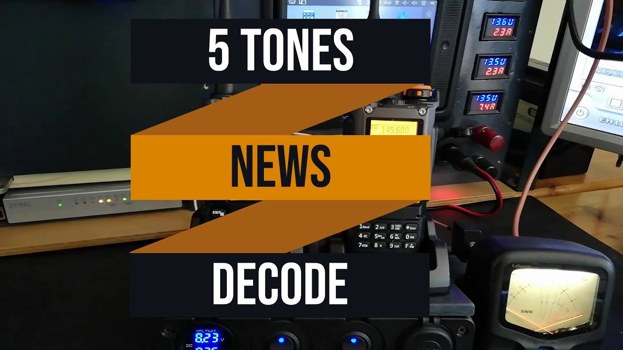 NEWS !! 5 TONES SELECTIVE CALL - YouTube