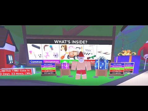 Showing the gift stand before it updates|ROBLOX ADOPT ME| - YouTube