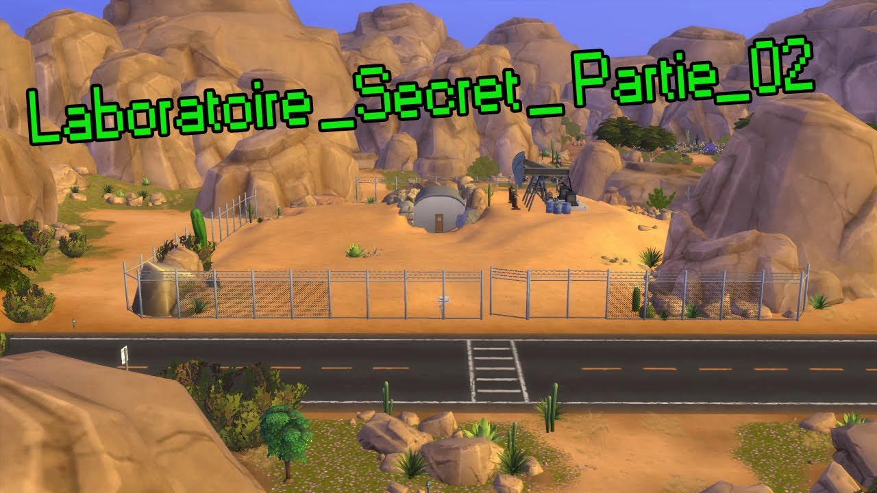 Speedbuild sims 4: laboratoire secret (secret lab) partie 2/2 - YouTube