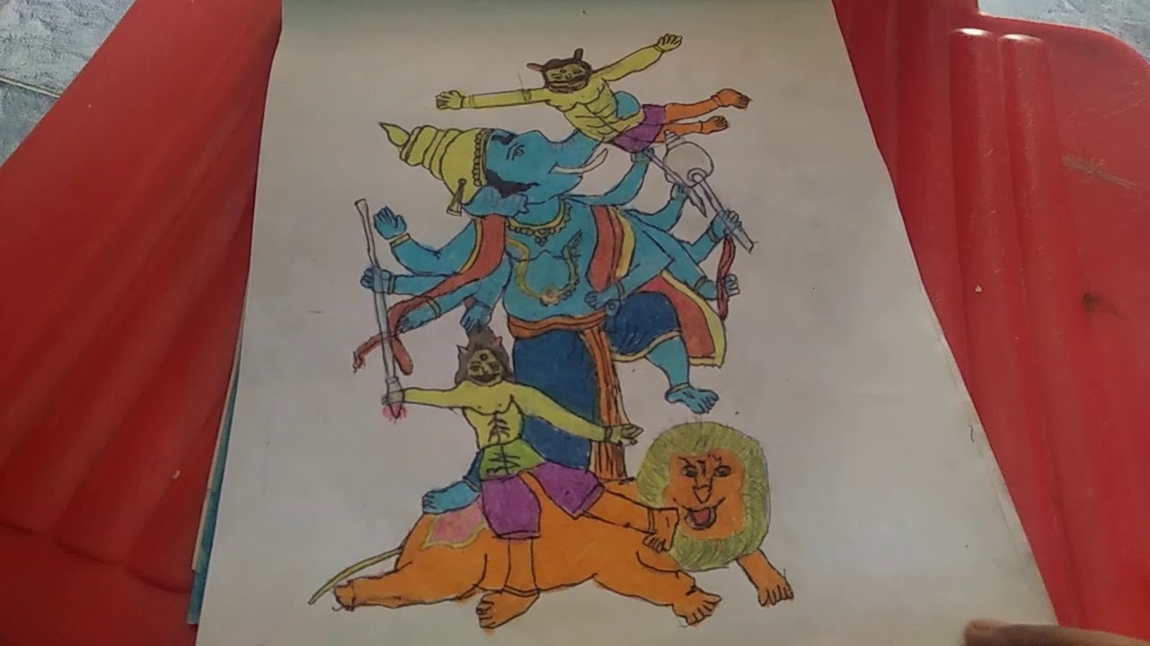 Shivan drawing Art(4) - YouTube