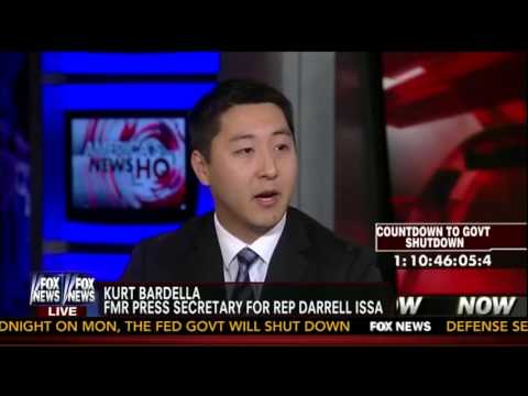 Endeavor President and CEO Kurt Bardella Talks Shutdown Showdown on Fox News - YouTube