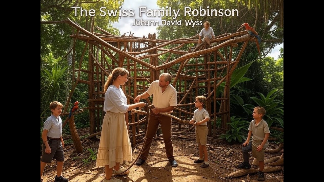 The Swiss Family Robinson Audiobook | Full Narration & Island Survival ...