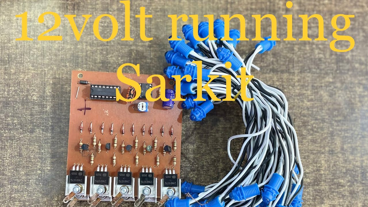 12volt pixel lighting|hindi| how run 12volt smd light with 5kat run ...