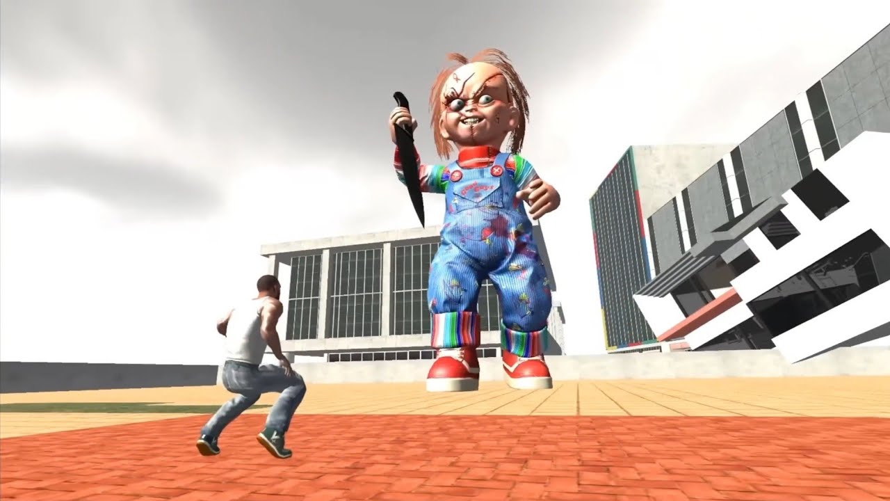 Franklin Vs Chucky Doll | Indian Bike Driving 3D - YouTube