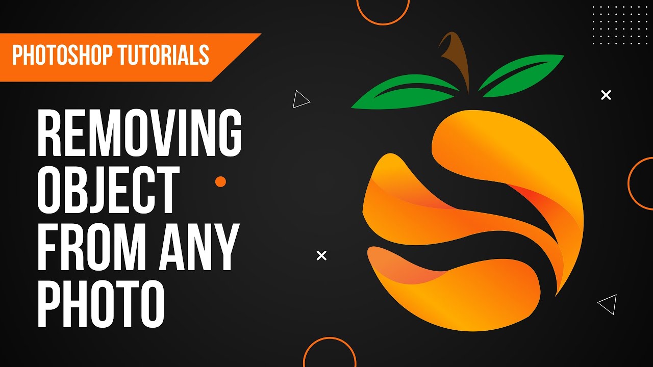 Removing any logo or object using photoshop - YouTube