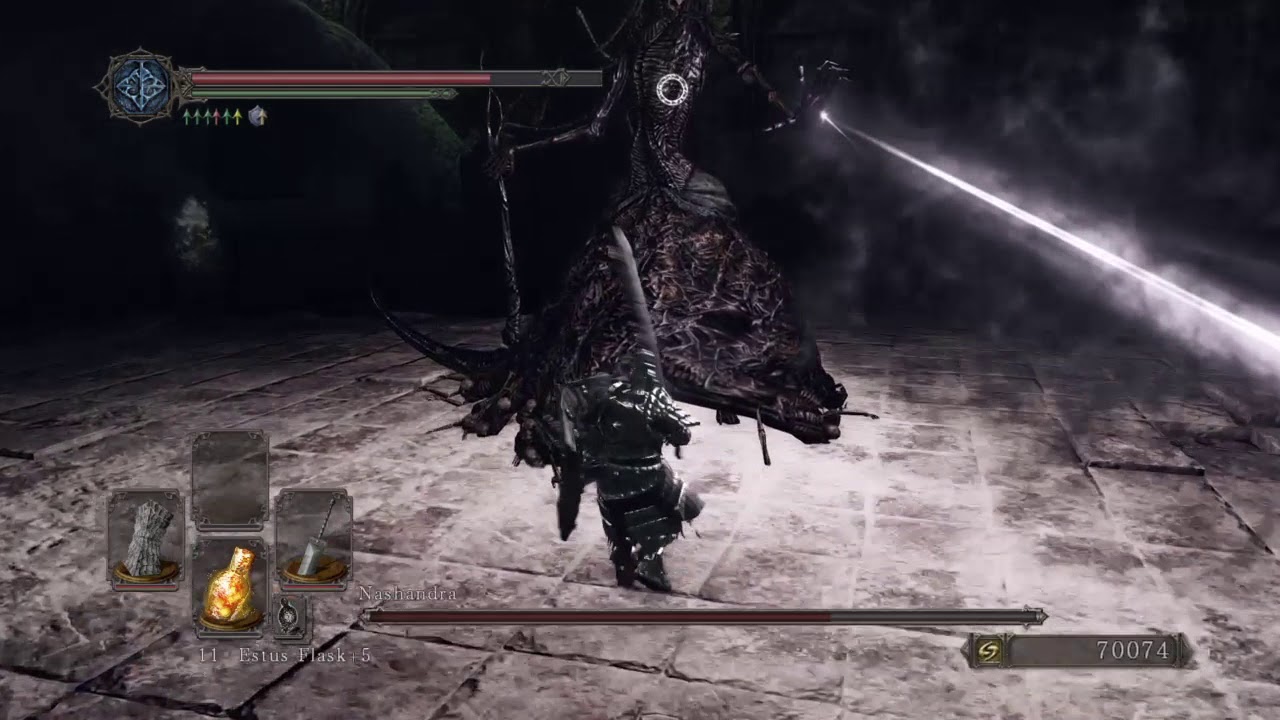 DS2 Nashandra Boss Fight - YouTube