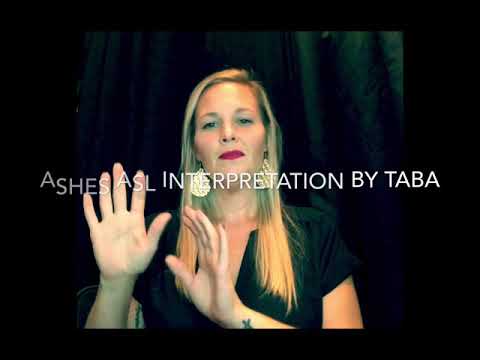Celine Dion Ashes asl interpretation - YouTube