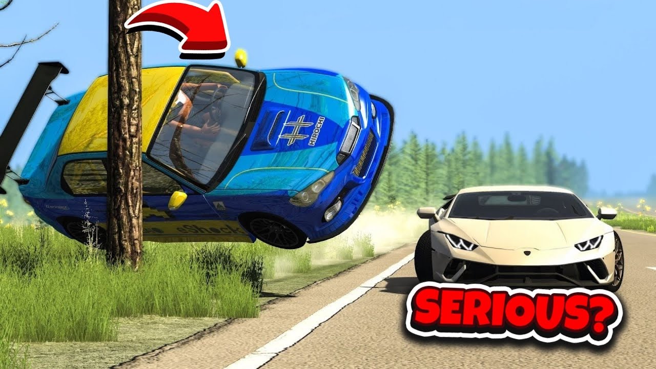 Top 5 BeamNG drive car crashes | BMG drive - YouTube