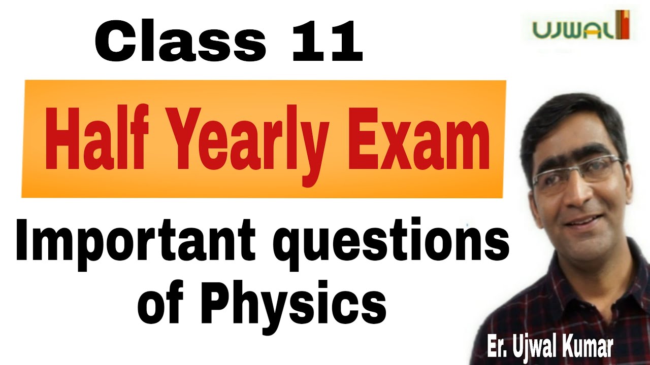 CLASS 11 PHYSICS HALF YEARLY EXAM PREPARATION IMPORTANT QUESTIONS class-11-physics-half-yearly-exam-preparation-important-questions