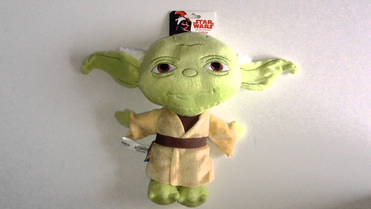YODA - NEW TOY FOR DOGS - STAR WARS PETCO TOY FROM THE US - YouTube