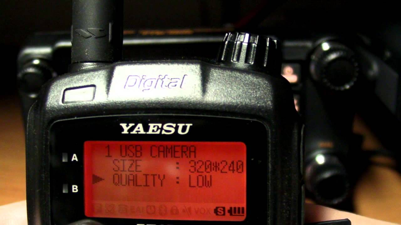 Yaesu FTM-400D & FT1D - Demo of sending a digital photo - YouTube