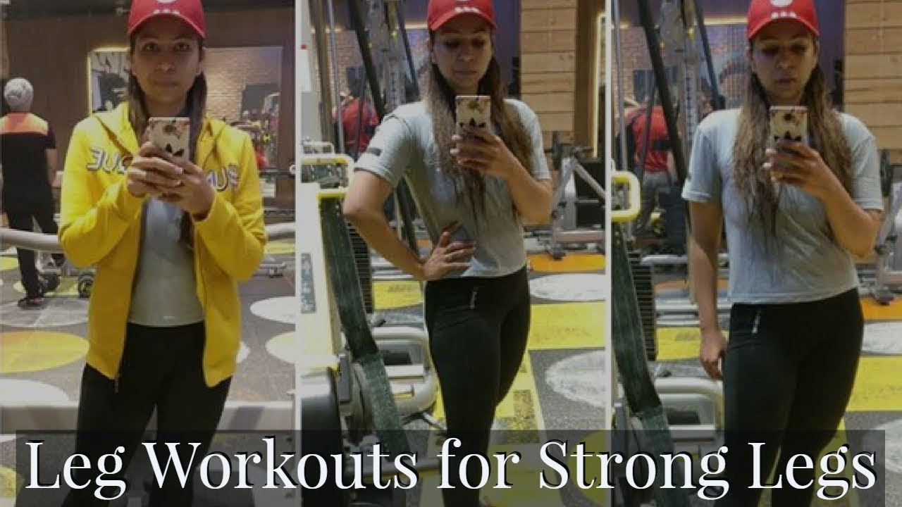 Simple Leg Workouts/Exercises for Strong Legs & Loose Skin | Fat to Fab ...
