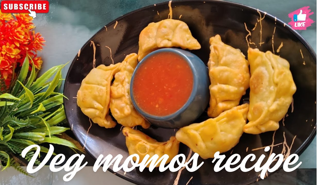 “Rs.10 Wale Street Momos Ghar Pe! Easy Veg Momos Recipe | Spicy Chutney ...