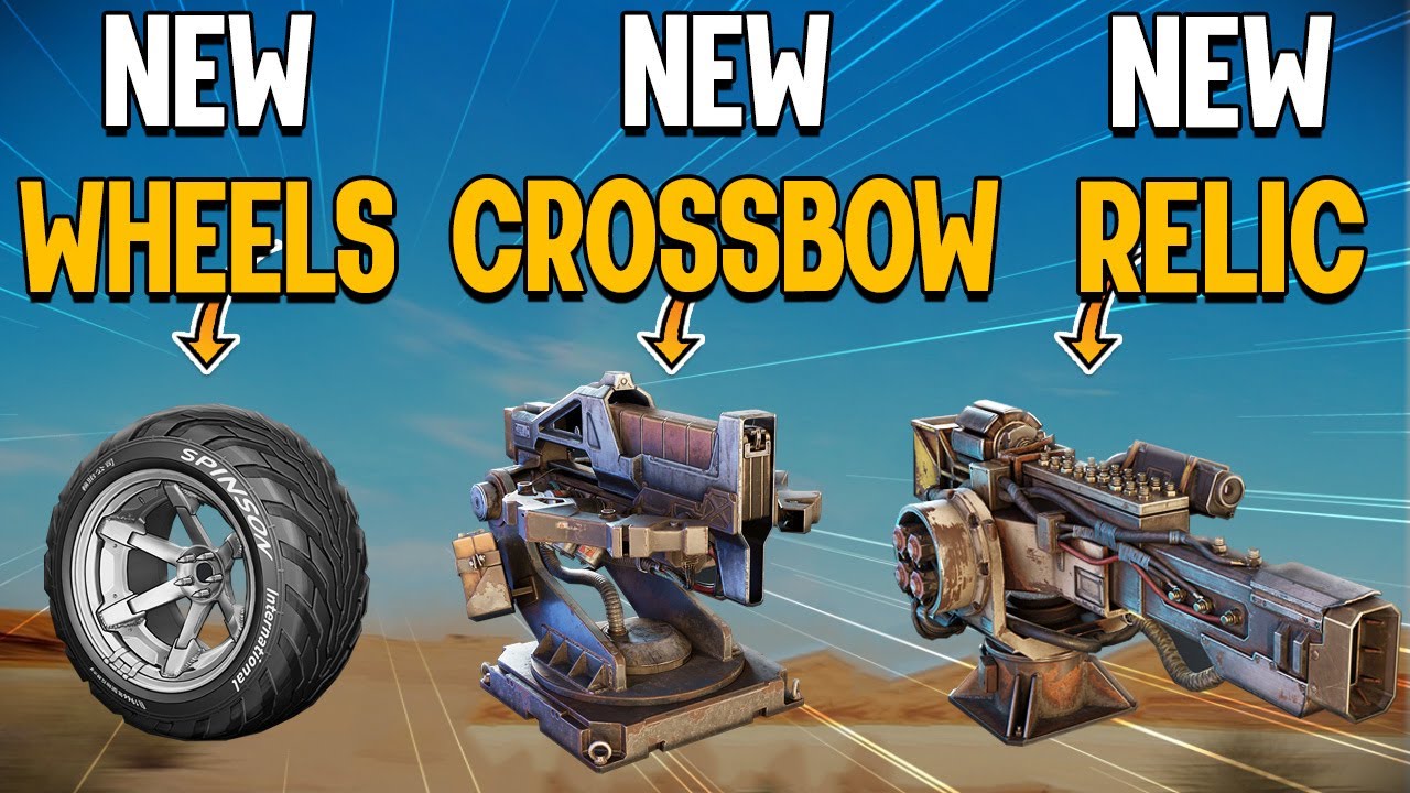 Crossout is Getting a NEW Relic Weapon "The NEMESIS" Plasma Emitter & A ...