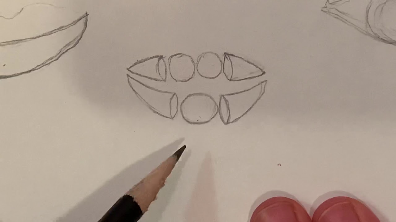 Art Foundations: How to Draw a Closed Mouth, Video 1 - YouTube