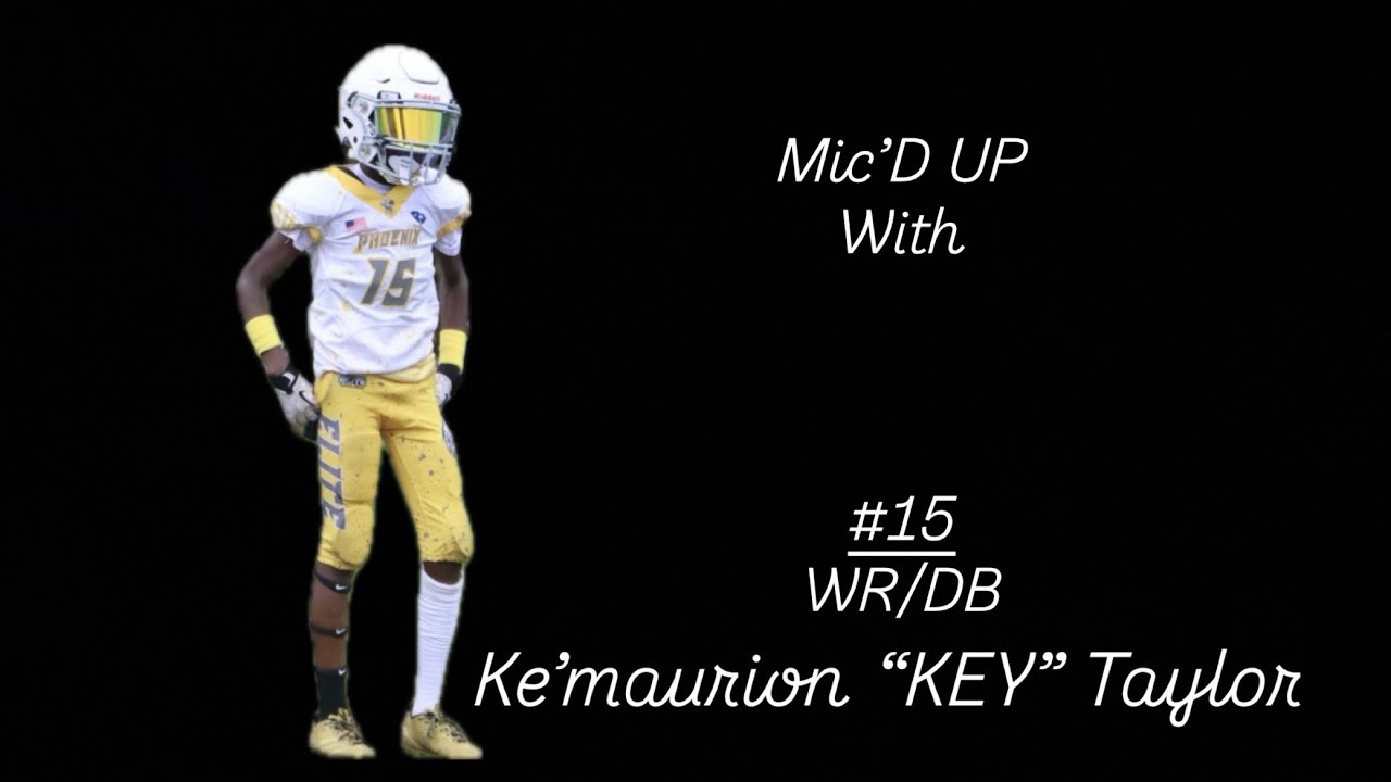Mic’d Up Madness 🔊 | Ke’maurion ‘KEY’ Taylor Locked In! FLO-TOWN ELITE ...