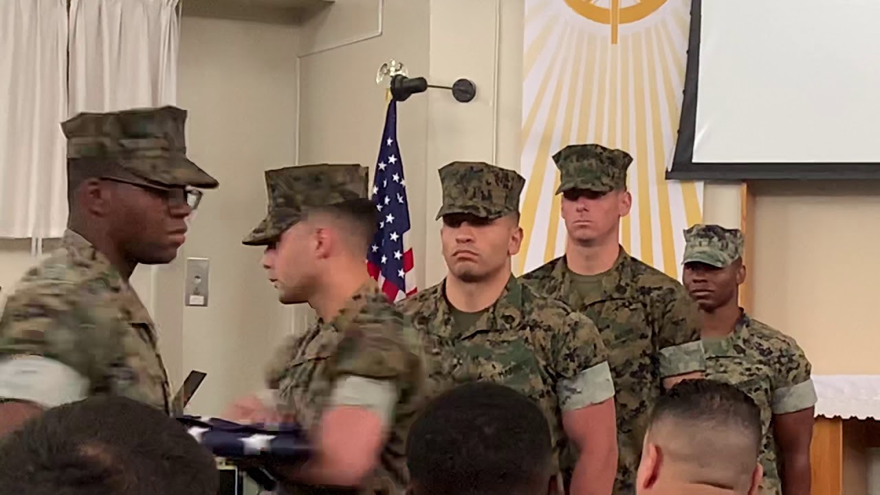 MSgt Raphael Hall /USMC Retirement 22 May 2019 - YouTube