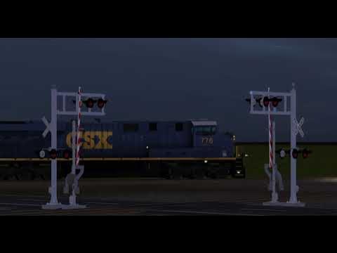 TRS22 Railfanning: CSX M561-29 with 776 Leading - YouTube